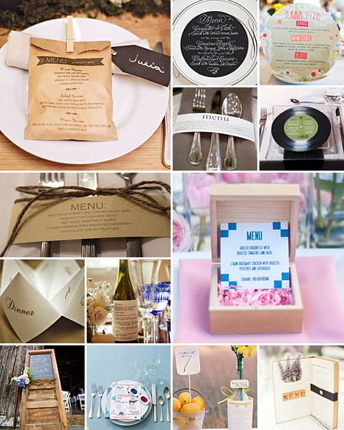 Wedding Menu Design Ideas Wedding Menu Design Ideas